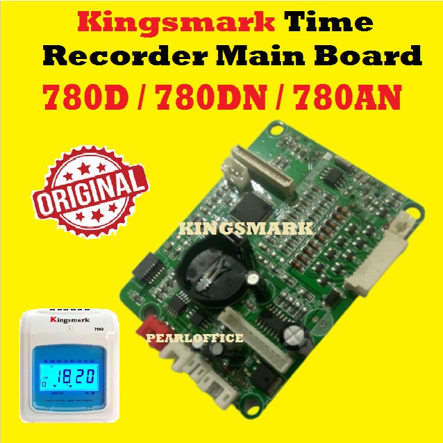 ORIGINAL KINGSMARK Time Recorder 780D /A, 780DN / AN, 880DN / AN Main ...