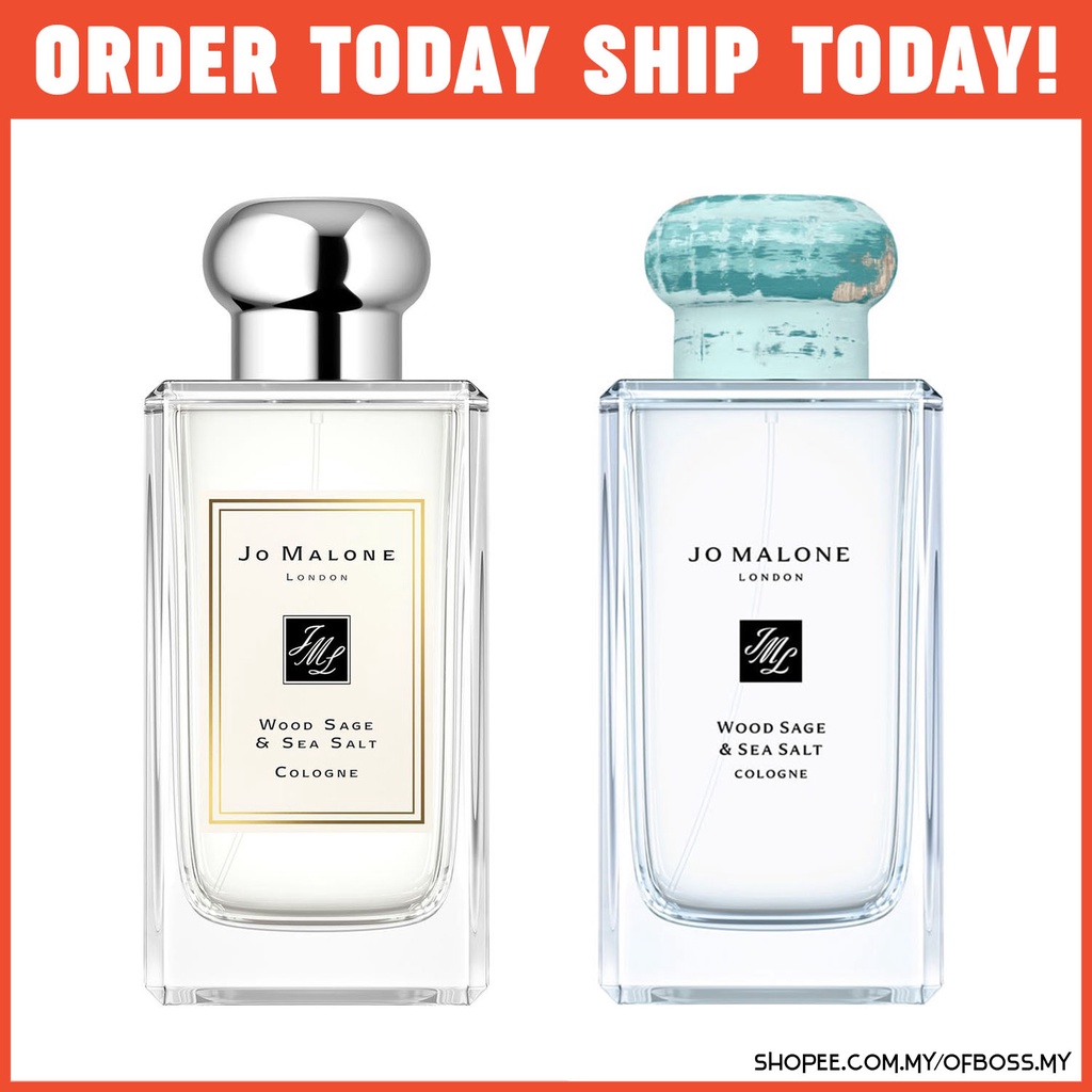 JO MALONE WOOD SAGE & SEA SALT EDC-EDC(GOLD)-EDC(WILD SWIMMING)-BODY ...