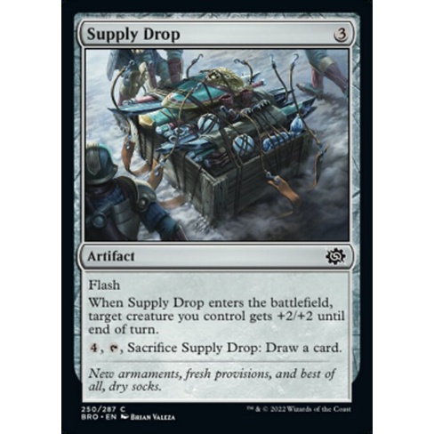 Supply Drop | [BRO][C][{3}][Artifact][MTG Singles] | Shopee Malaysia