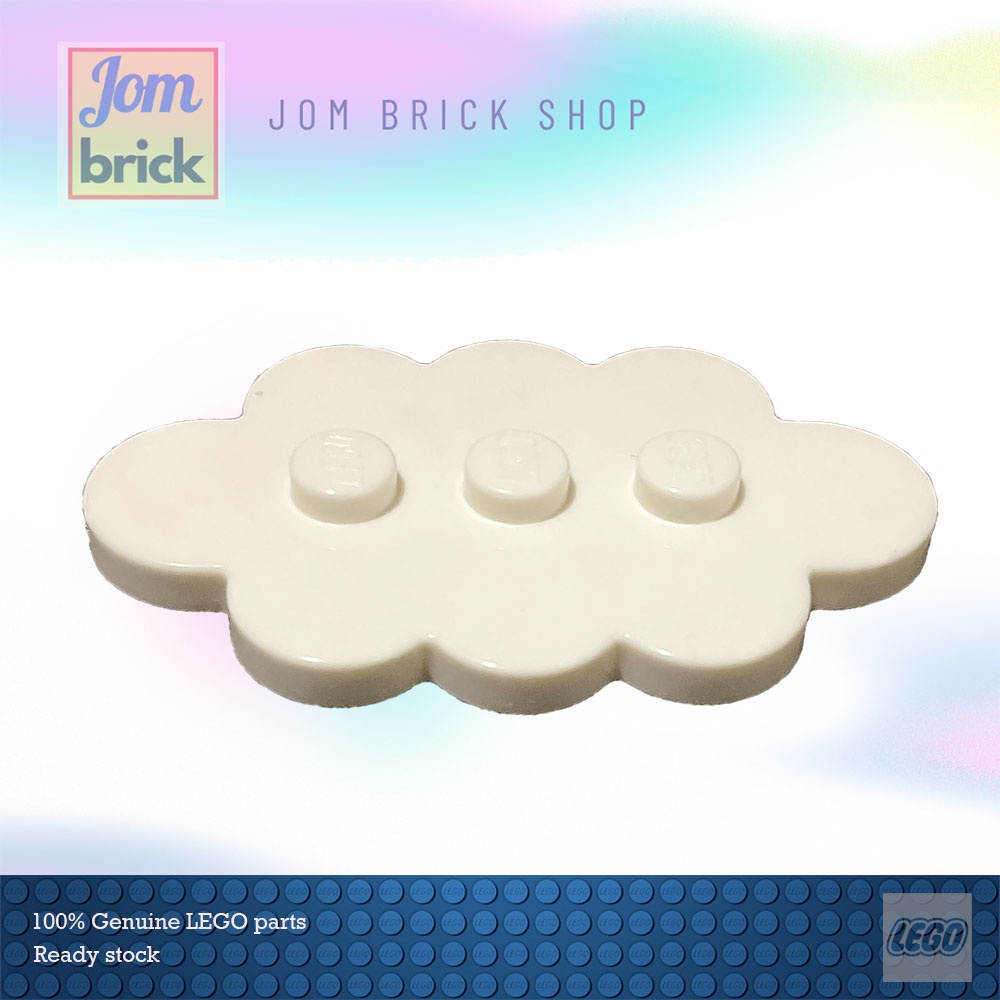 LEGO® Parts (Tiles Modified) 35470 – 6223667 – Design Plate, Cloud 3x5 ...