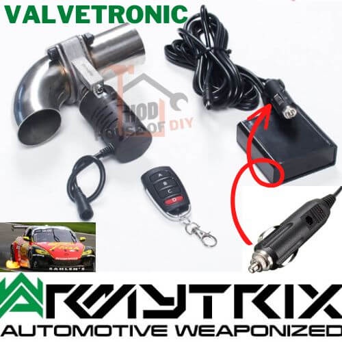 🔥Valvetronic Exhaust System With Remote Control 12V Universal Design ...