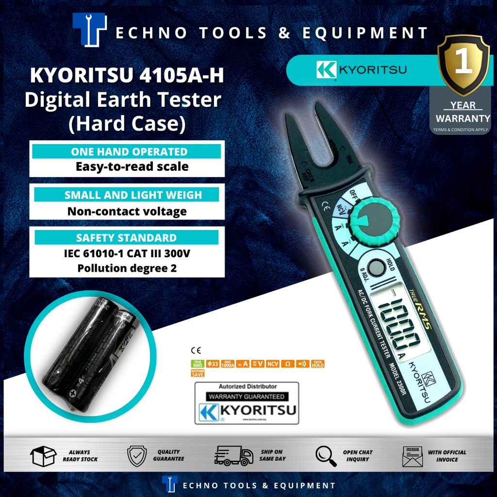 KYORITSU 2300R Digital Fork Current Tester | Shopee Malaysia