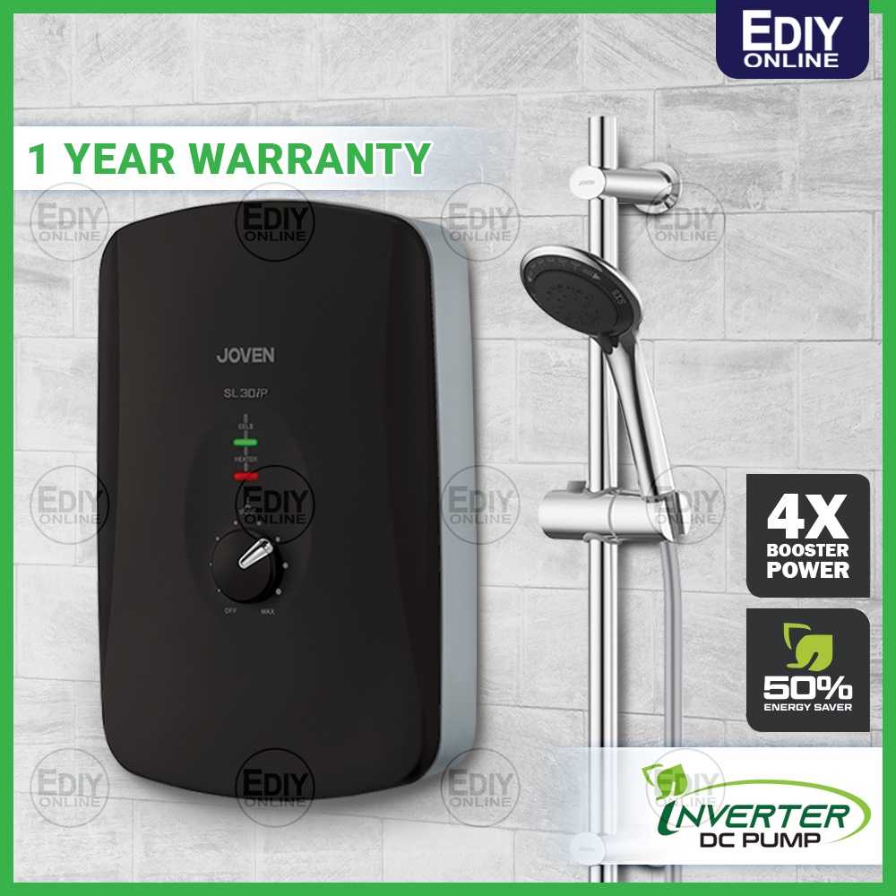 【NEW】 JOVEN SL30iP Instant Water Heater Home Shower With DC Inverter ...