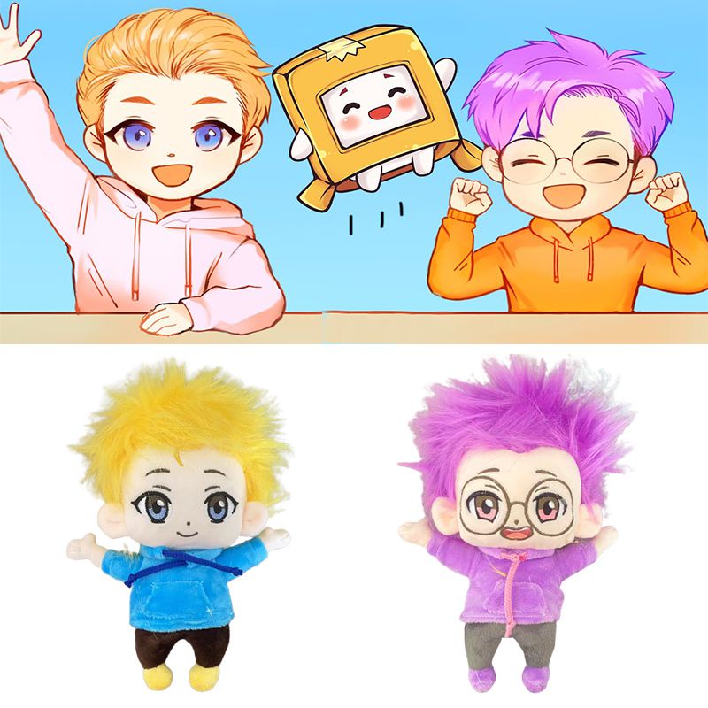 Lankybox Quality Premium Adam Justin Dolls Stuffed Soft | Shopee Malaysia