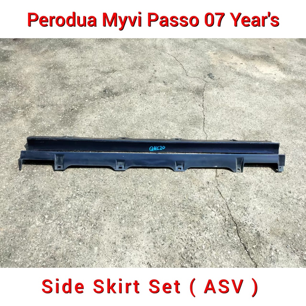 Perodua Myvi Passo 07 Year's Side Skirt Set ( ASV ) / Side Panel ...