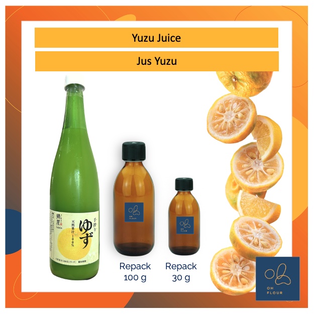 Yuzu Juice 100% juice 30g 100g (Product of Japan) 纯天然 手榨 柚子汁 （日本进口 ...