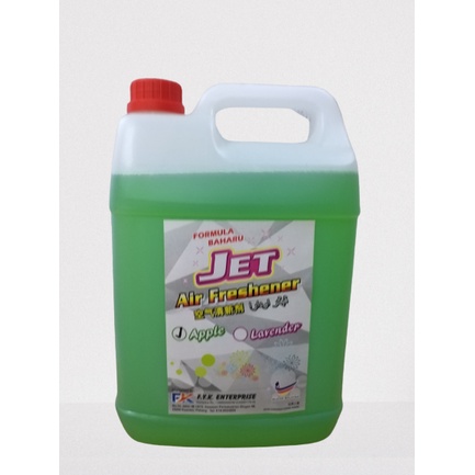 JET AIR FRESHENER PERFUME APPLE/LAVENDER 5LITRE | Shopee Malaysia