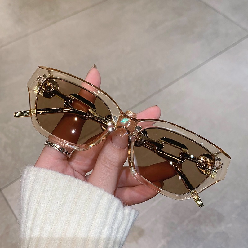 Popular Women Cat Eye Sunglasses Trendy Fashion Colorful Female Shades ...