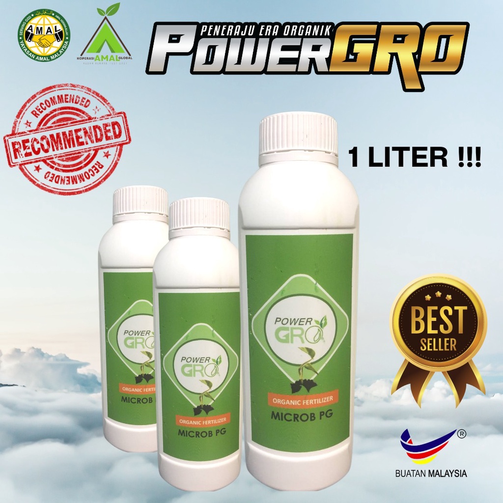 BAJA ORGANIK POWER GRO 1L | Shopee Malaysia