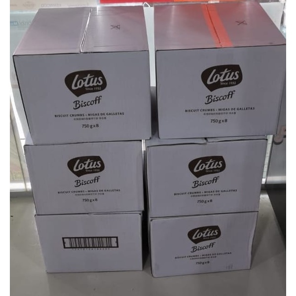 Lotus Biscoff Crumbs 750gX8PACK/Lotus biscoff crumble 750gX8Pack ...