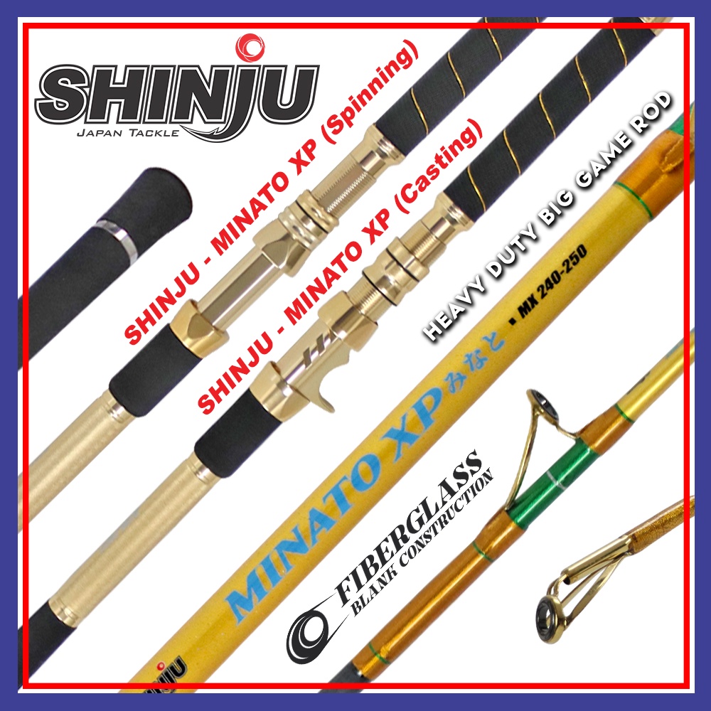 Shinju Minato XP Joran Pancing Bot |Heavy Duty | Boat Fishing Rod ...