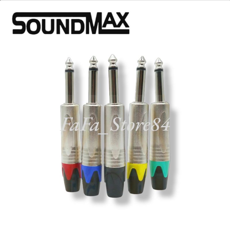 Akai Mono Jack SOUNDMAX Audio Jack 6.5mm Mono Mic Jack | Shopee Malaysia