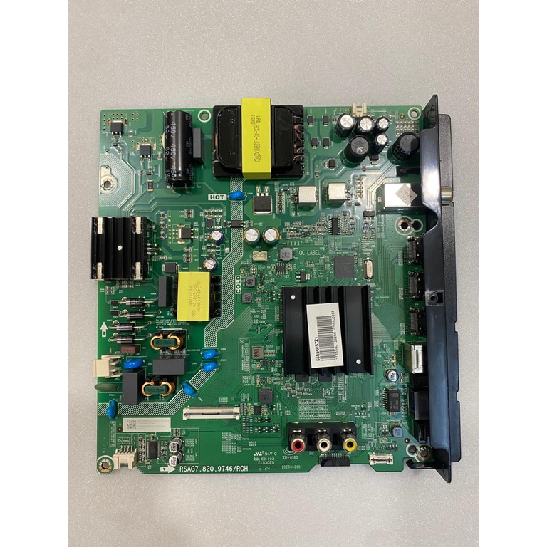 Hisense TV 55E6G AIO Mainboard WiFi Tcon IR Speaker LVDS RSAG7.820.9746 ...