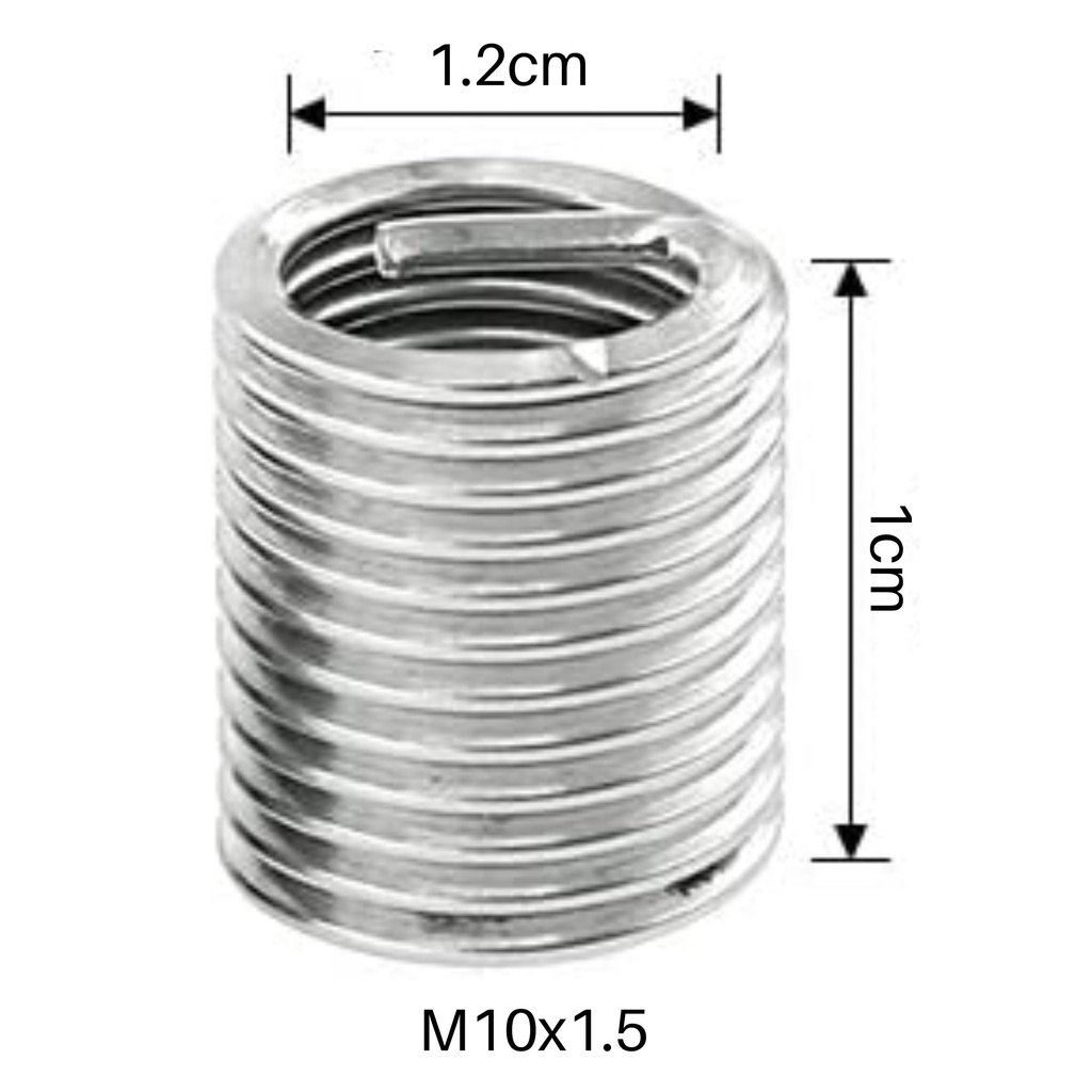 Thread Repair Tool Helicoils (M3x0.5),(M4x0.7),(M5x0.8),(M6x1.0),(M8x1 ...