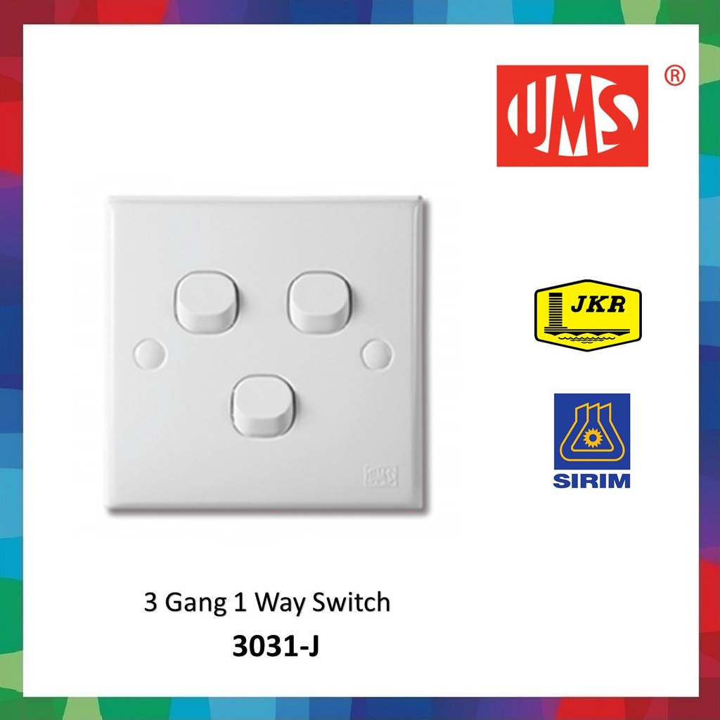 UMS 3 Series Switch & Socket / Suis plug socket / 13A Switch Socket ...