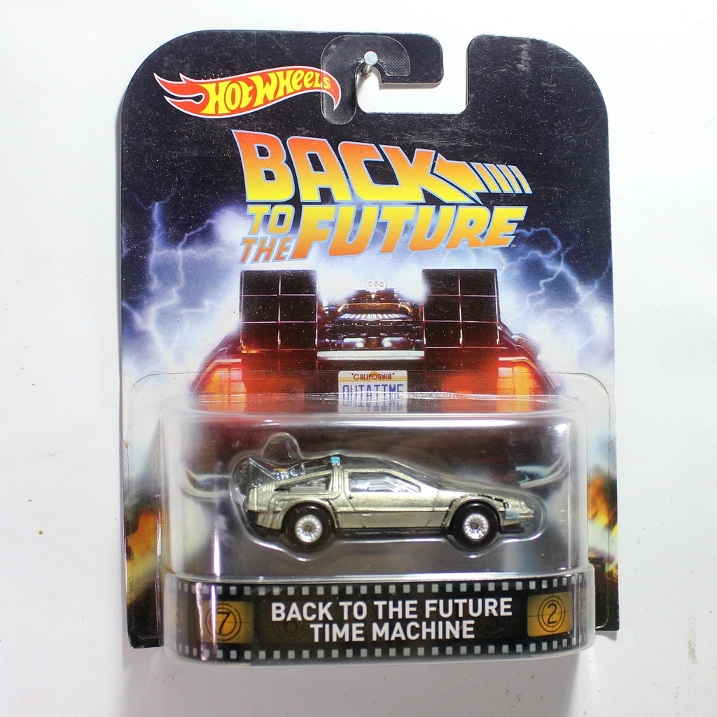 Hotwheels Back To the Future Time Machine 1 BTTF DMC De Lorean Retro ...