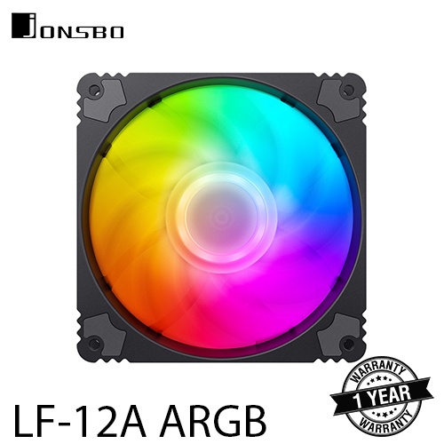 Jonsbo LF-12A ARGB BLACK FAN CASE/CASING FAN 12CM | Shopee Malaysia