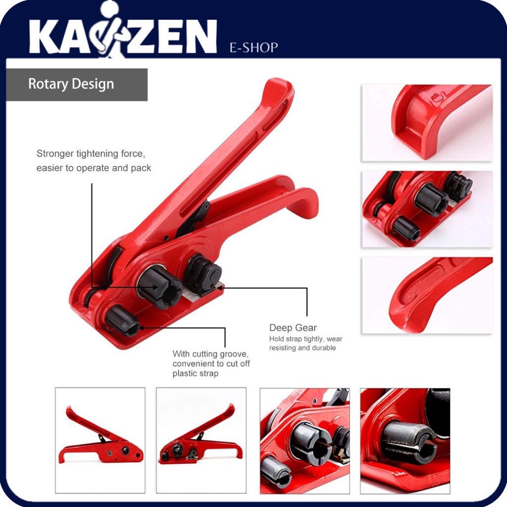 LINGS Baler Packaging Strapping PP Belt manual packing Pliers / gripper ...