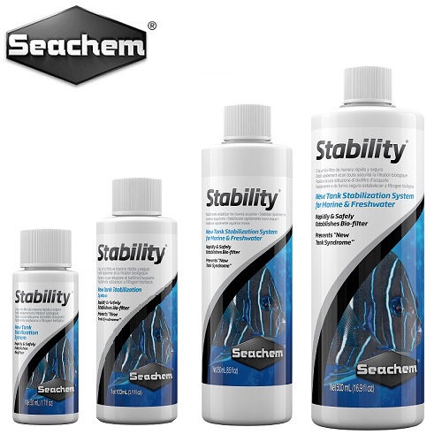 Seachem Stability (50ml / 100ml / 250ml / 500ml) Produk Penjagaan Akuarium | Shopee Malaysia