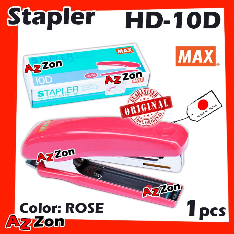 MAX HD-10D Stapler Use Staples No.10-1M 100% Original Genuine Max ...