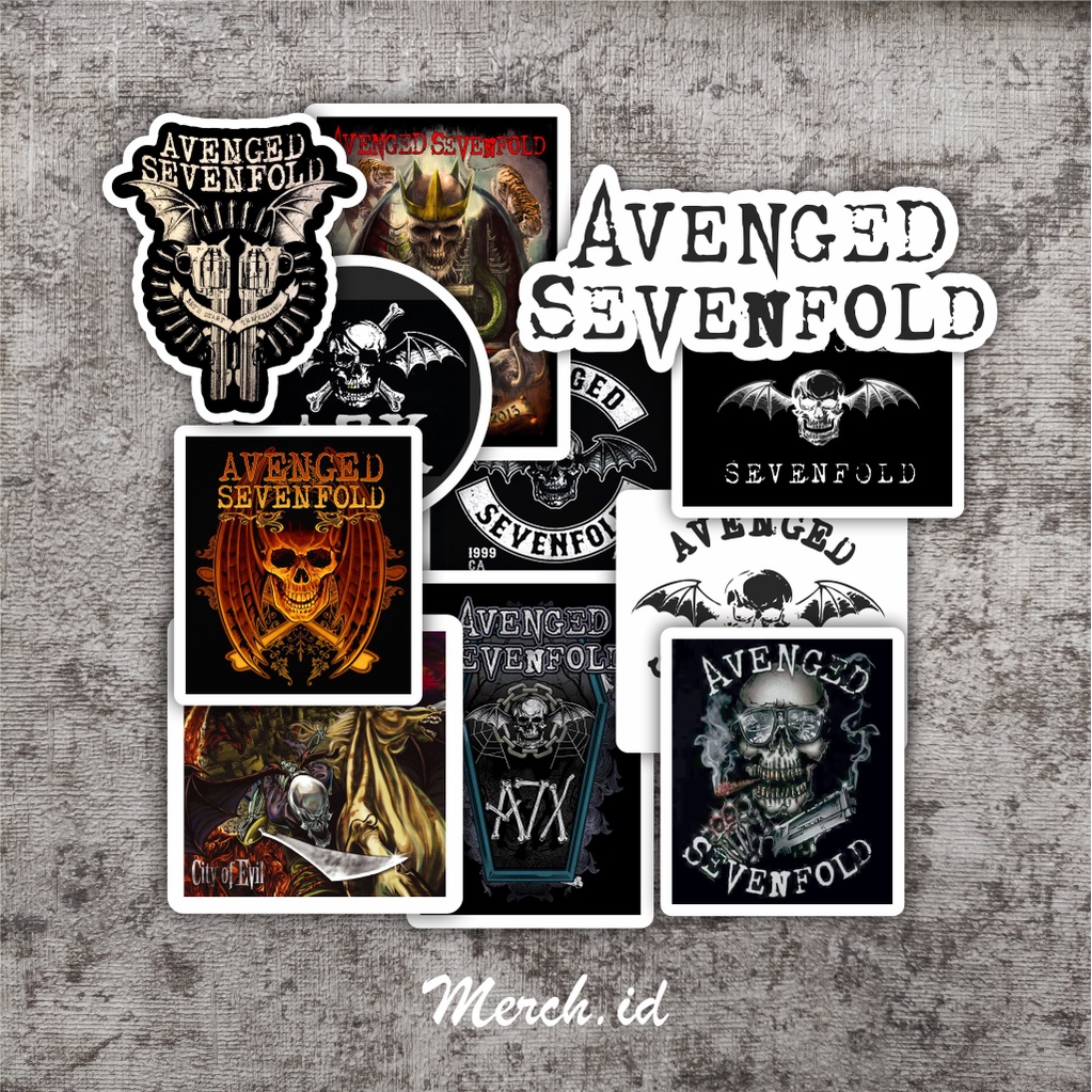 Avenged Sevenfold Band Sticker STICKER PACK | Shopee Malaysia