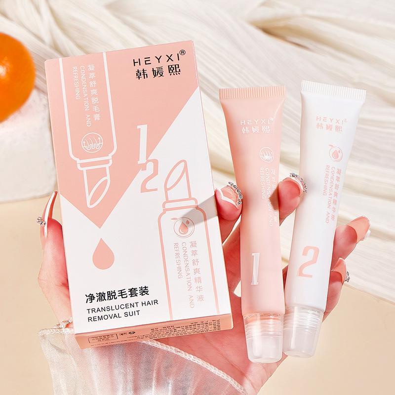 [Ready Stock] HEYXI HEYXI HEYXI Clean Hair Removal Cream Set Gentle Non ...