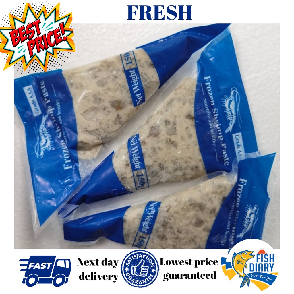 【Penang area only】Prawn Paste /Shrimp Paste 蝦滑 150g (FREE DELIVERY for ...