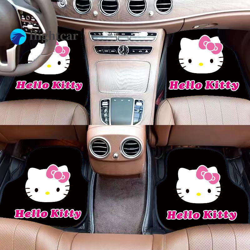 flightcar4 Pieces Universal Hello Kitty MYVI Car Carpet kancil Anti ...
