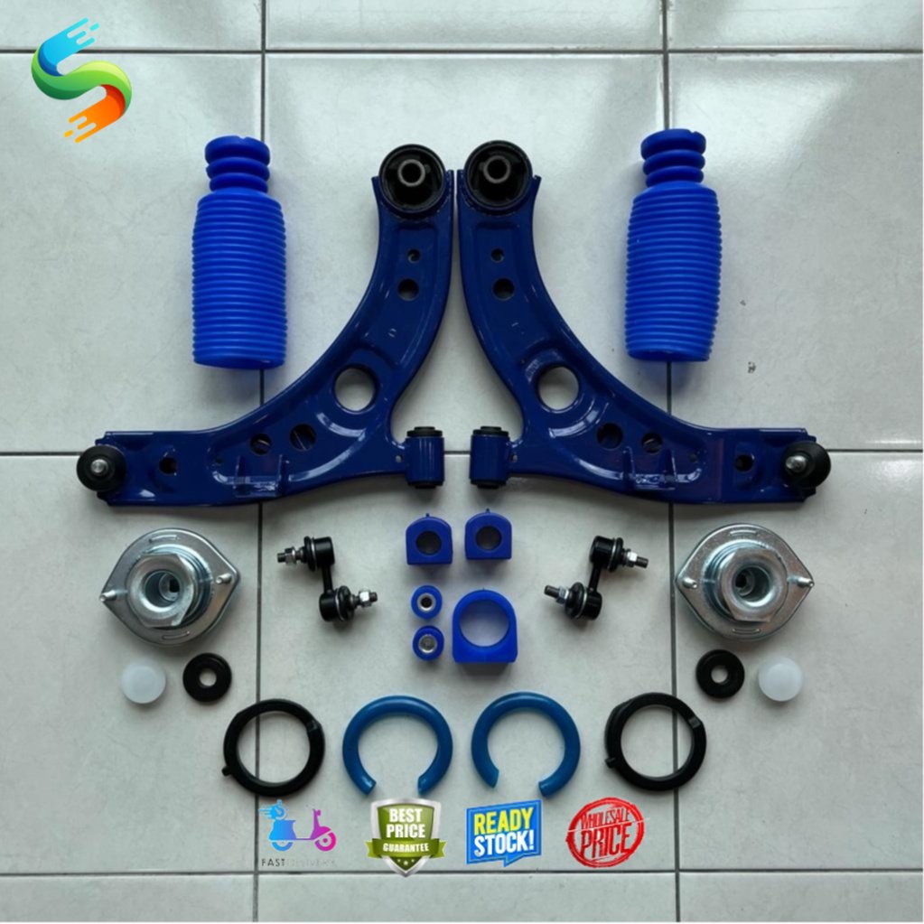 21 ITEM COMPLETE SET LOWER ARM/STABILIZER LINK/STEERING RACK BUSH ...