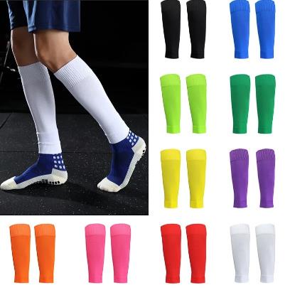 Elastic Soccer Shin Guards Adults Teenagers Football Leg Protection ...