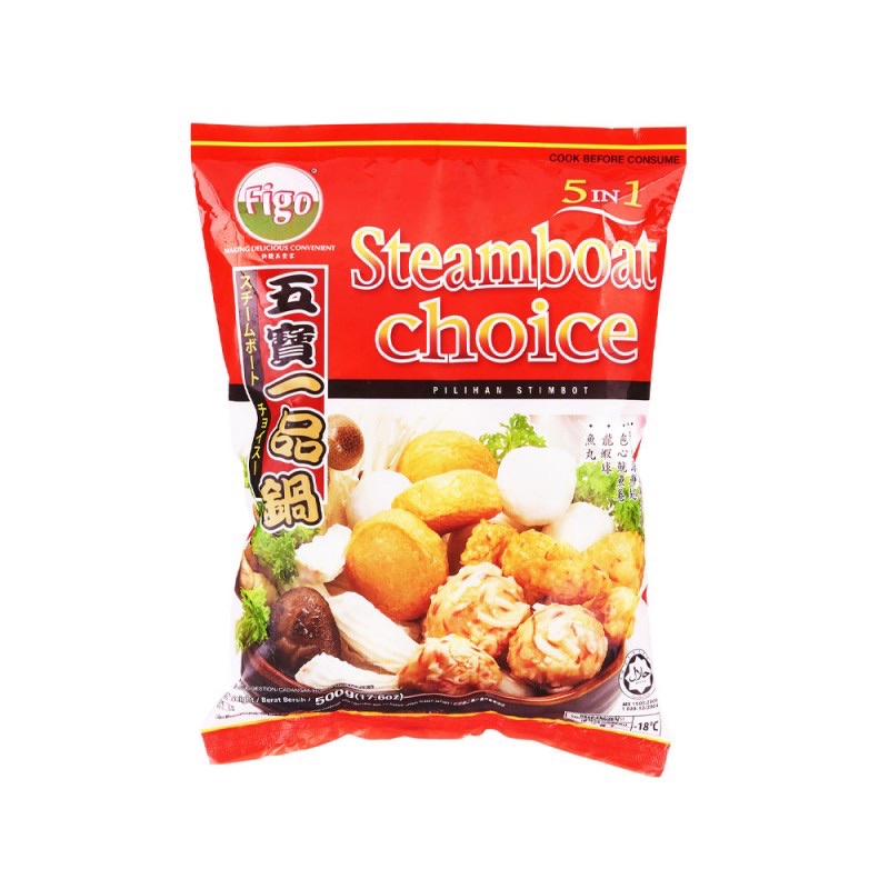 #Figo steamboat Choice 5 in 1 500g | Shopee Malaysia