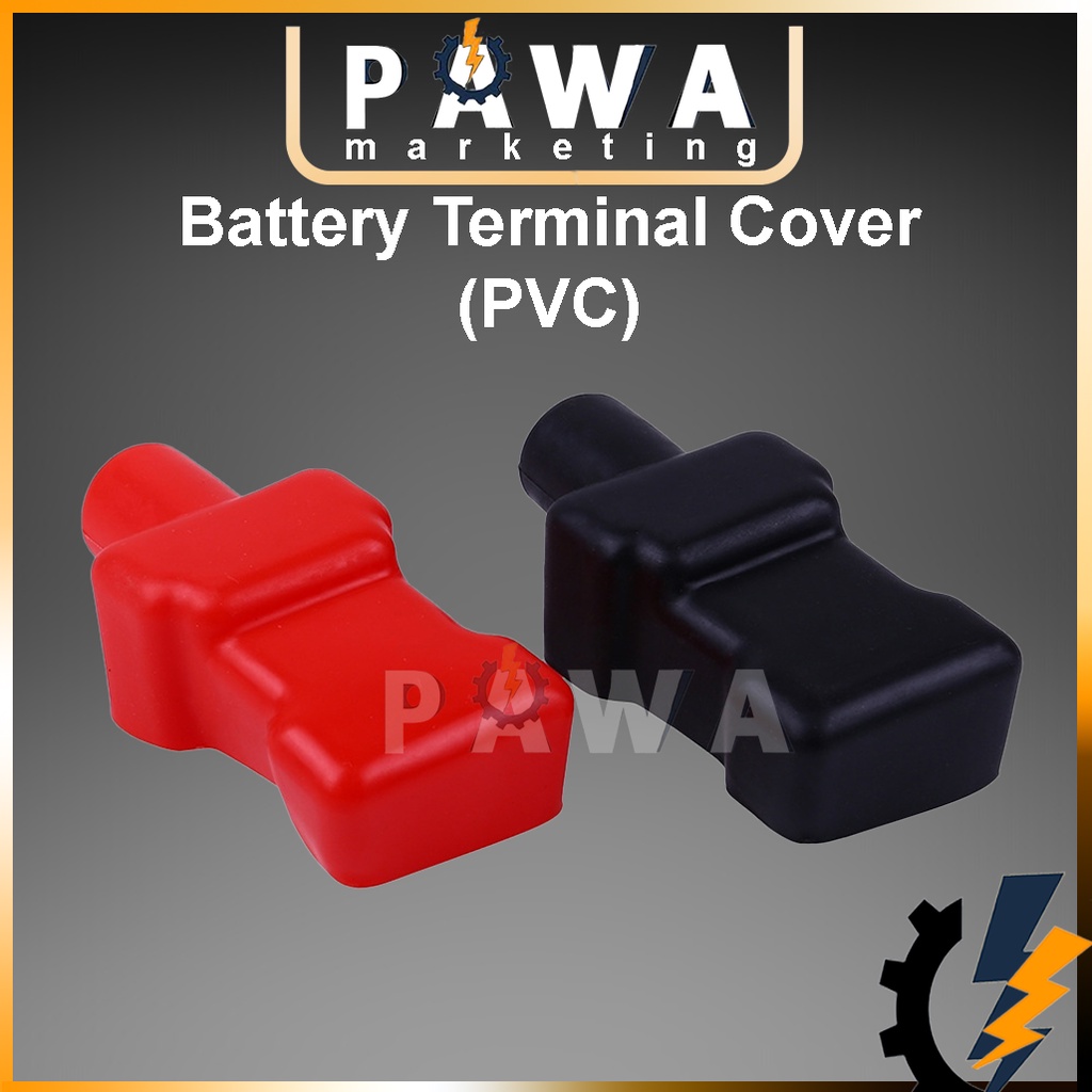 Votec Car Battery Terminal Cover Flexible PVC Protection Penutup ...