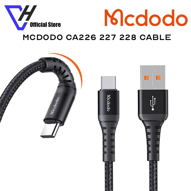 Mcdodo CA226 CA227 CA228 Micro Type C Lightng 3A Fast Charging Cable ...