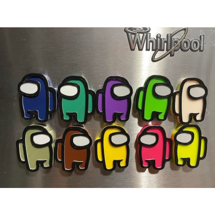 Among Us Refrigerator Magnet (Fridge Magnet) | Shopee Malaysia