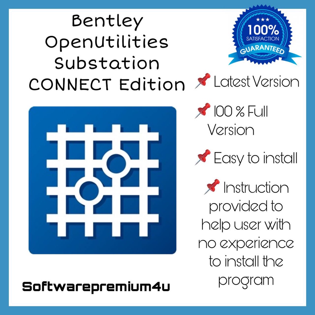 Bentley OpenUtilities Substation CONNECT Edition Update 13 v10.13.00. ...