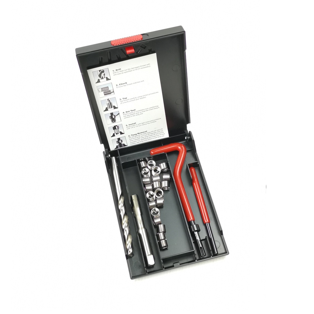 M8 x 1.25 Threaded Coil Insert Repair Kit - M8 x 1.25 (20pcs coil ...
