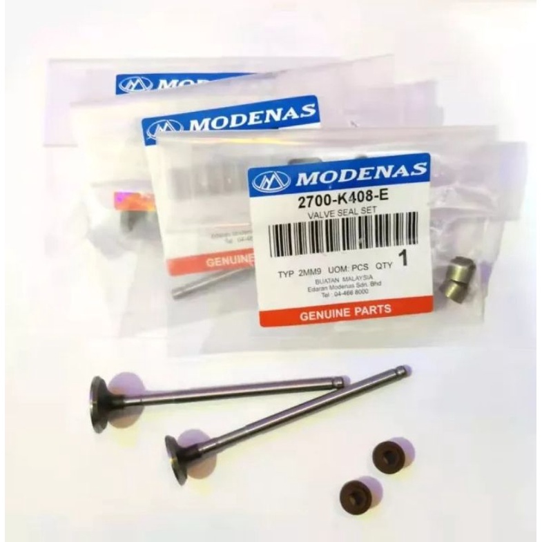 MODENAS KRISS KRISS 2 KRISS120 CT110 GT128 VALVE SEAL. VALVE SET IN EX ...