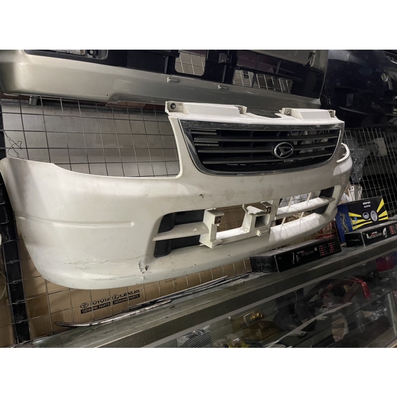 Daihatsu Mira Gino L700 Licca Front Bumper with Chrome Grille Original ...