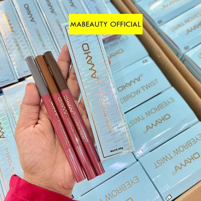 OKAYA EYEBROW TWIST 💯ORIGINAL HQ | PENCIL MEDIUM BROWN | DARK BROWN ...