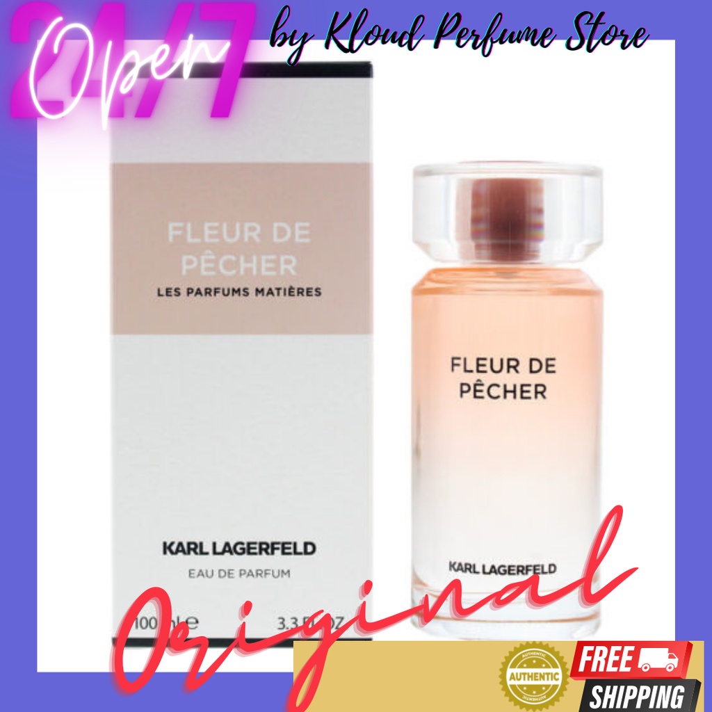 Original 100ml Fleur De Pécher EDP by Karl Lagerfield | Shopee Malaysia