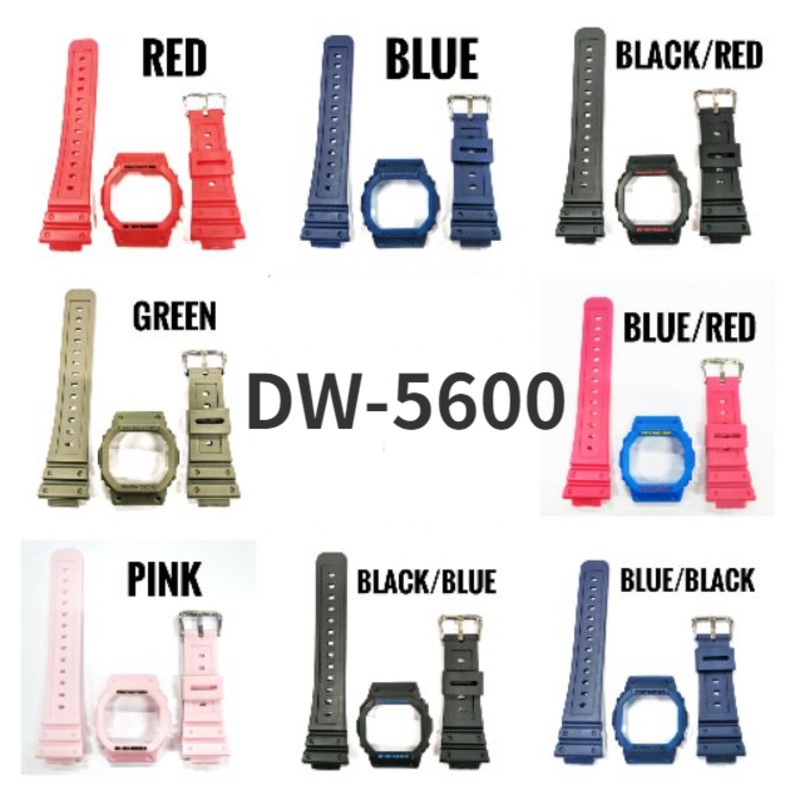 Watch Strap and Case For CASIO G-SHOCK DW-5600 GW-B5600 GWX-5600 GW ...