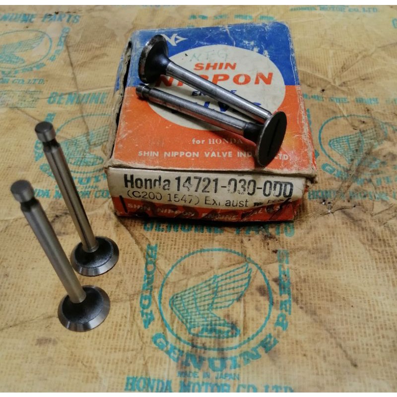 Honda C200/CM90/CT90 Exhaust Valve ( 1 pc) P/N 14721-030-000 (SHIN ...