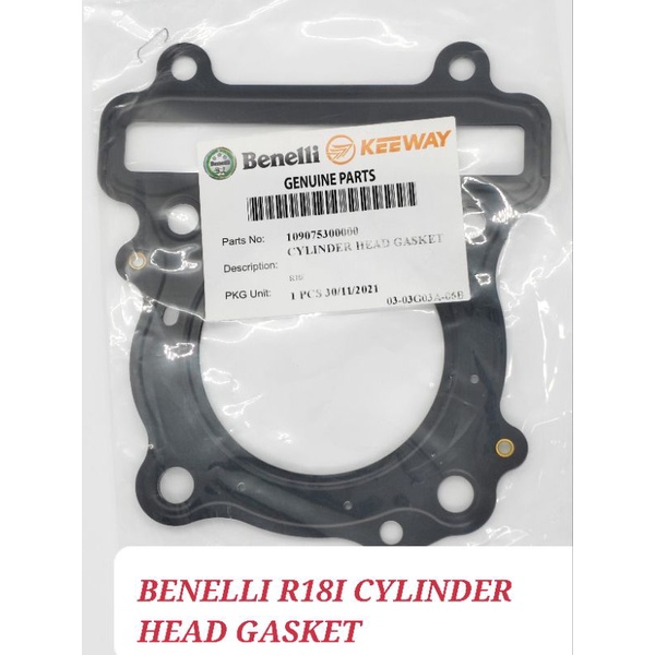 BENELLI R18I ORIGINAL 3 LAYER CYLINDER HEAD