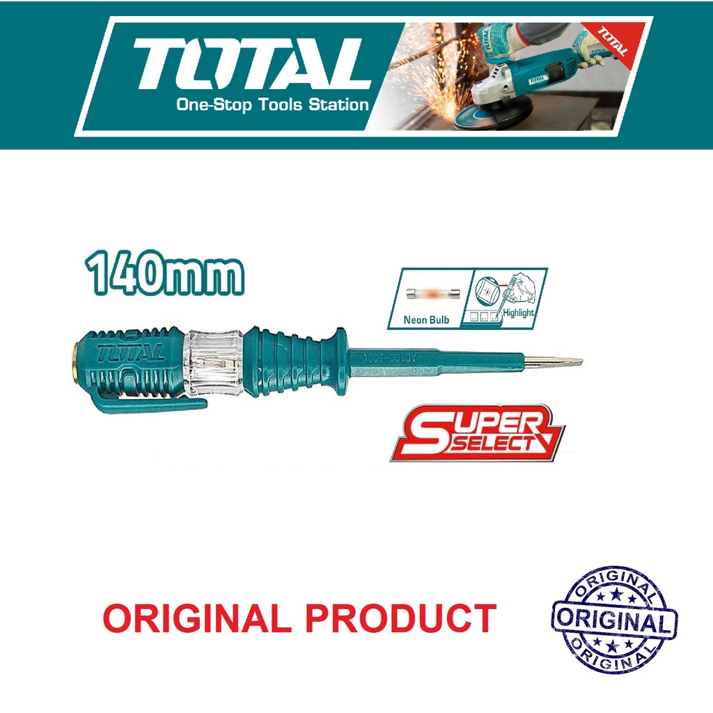 TOTAL TOOLS 3 X 140 mm Test Pen THT291408 | Shopee Malaysia