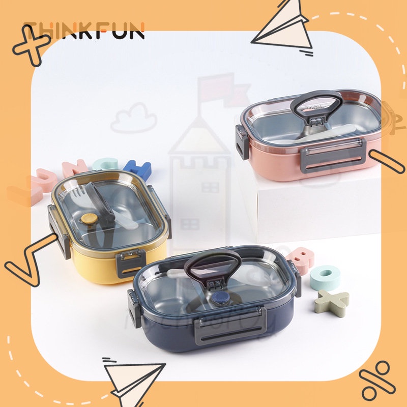 iSchoolDy 304 Stainless Steel Japanese Style Sealed Multi Cell Food ...