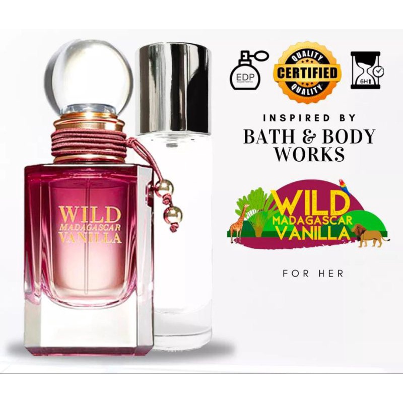 Wild Madagascar Vanilla Inspired Perfume EDP Original Pati Perfume Gred ...