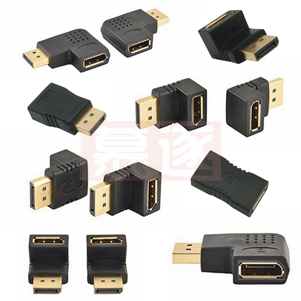 UP down Displayport adapter right angle DP adapter 8k/60Hz 4K/144Hz ...