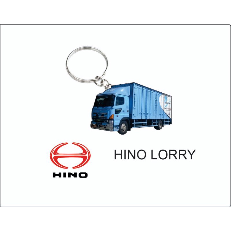 hino lorry logistic truck keychain 2d | Shopee Malaysia