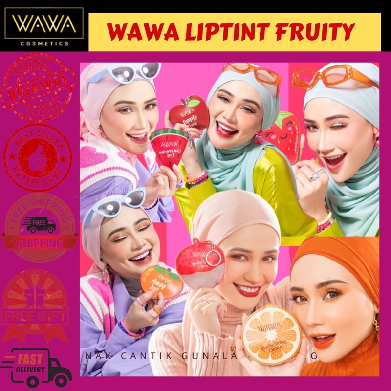 🔥‼️ 𝐍𝐄𝐖 𝐏𝐑𝐎𝐃𝐔𝐂𝐓 ‼️🔥WAWA LIPTINT | FREE KEYCHAIN BAG | FREE BOX CUTE ...