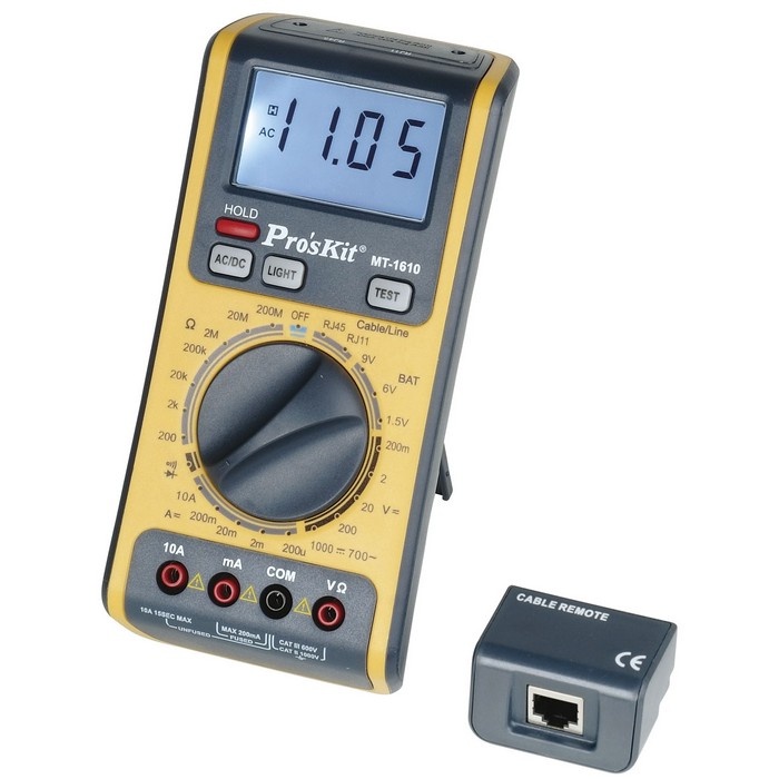 Pro'sKit MT-1610 3 In 1 Network Digital Multimeter | Shopee Malaysia